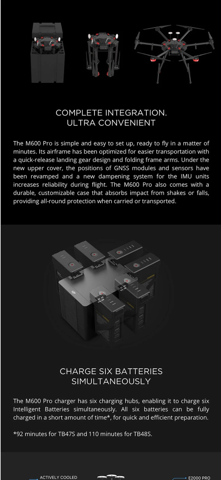 Secondhand Dji Original Used M600 Pro With 6kg Payload Matrice 600 Pro ...