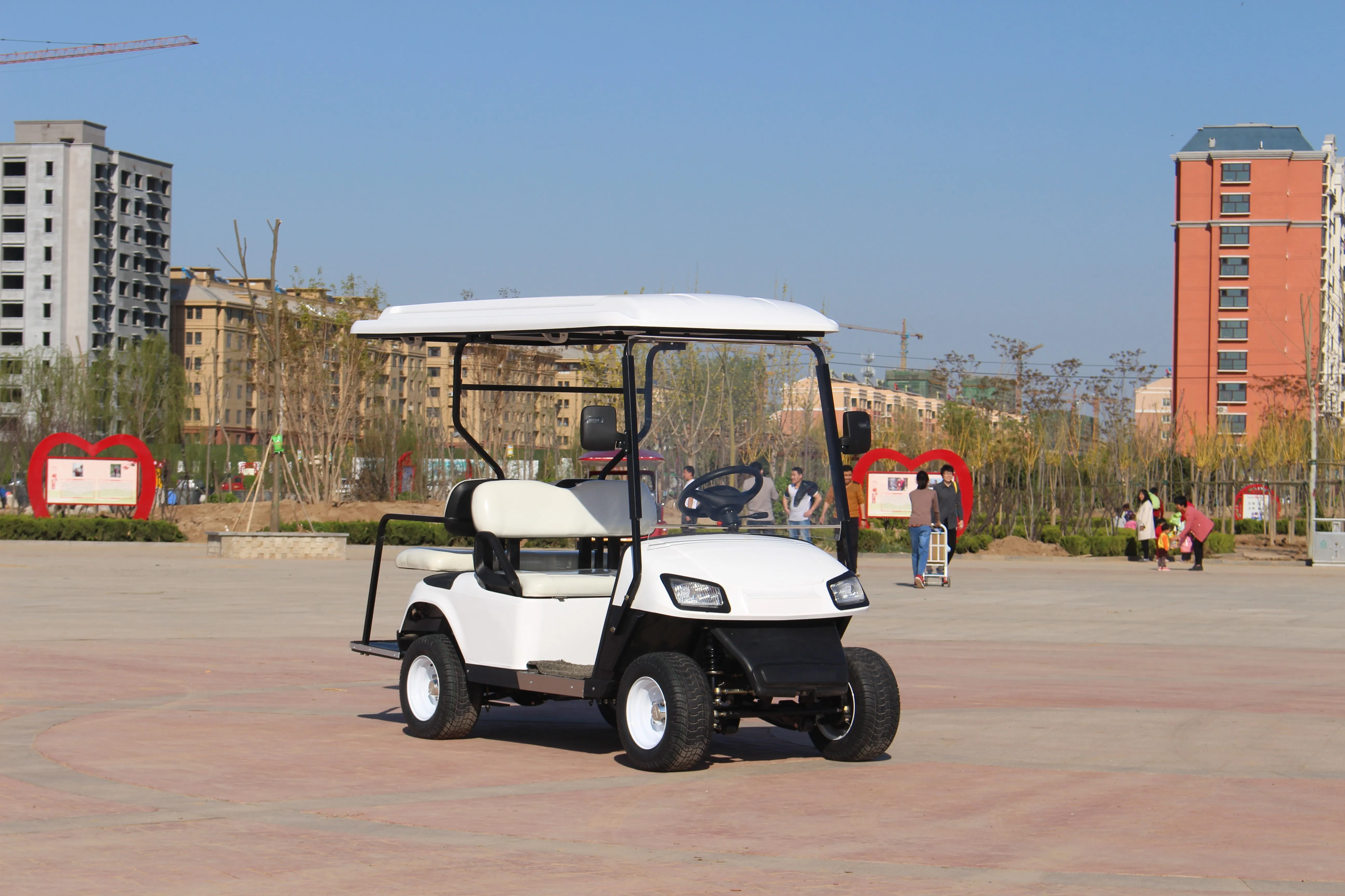 80-100km Mini 30km/h Club Carts Buggy 2 Seat Electric Golf Cart