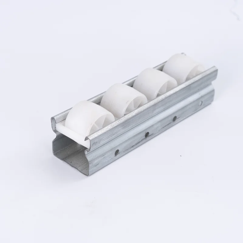 Sheet Flow Rail Placon Sliding Roller Track Silver Metal Fluent Strip ...