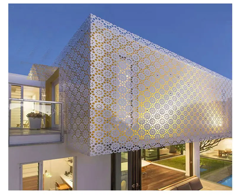 Perforated Aluminium Facades Panel Wall Cladding Clad Panel Metal ...