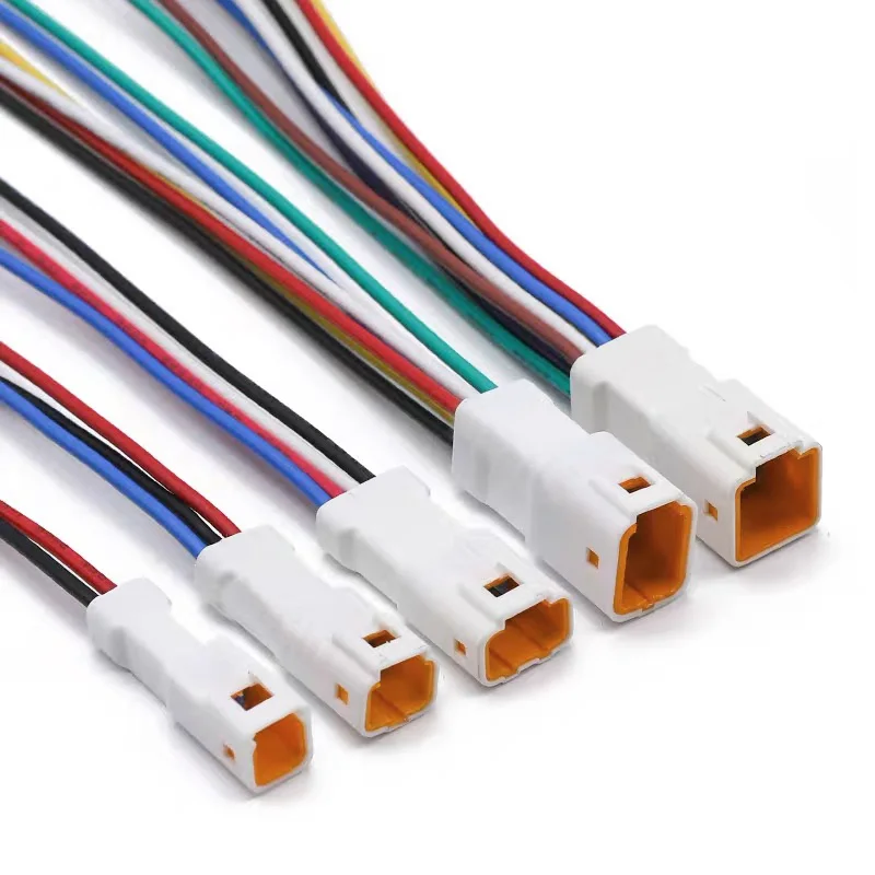 Jst Jwpf 2p 3p 4p 6p 8p Way Male Female Waterproof Socket Automotive ...