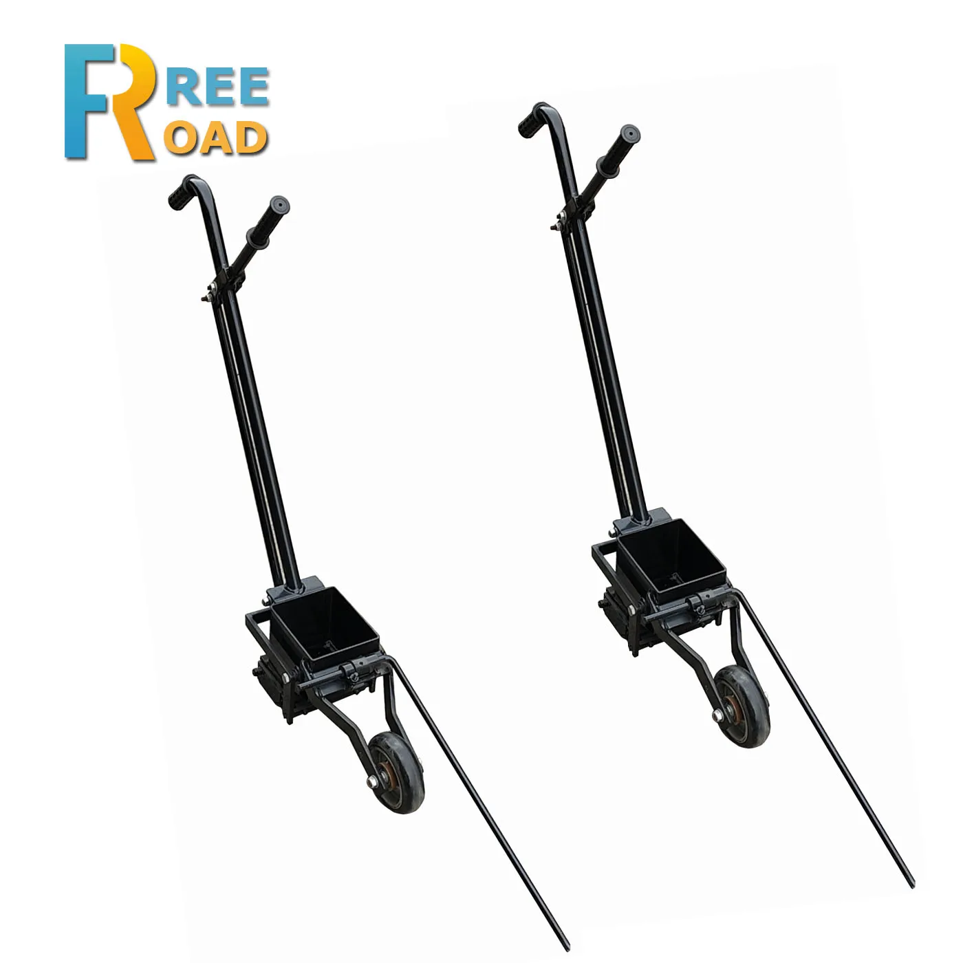 Hot Melt Thermoplastic Applied Hand Push Manual Road Marking Bucket ...