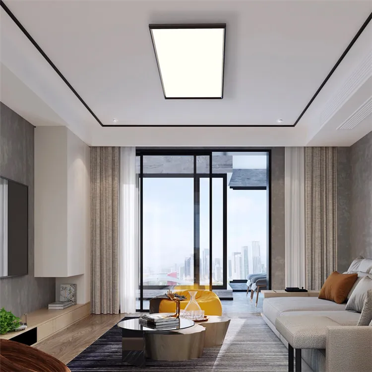Modern Luxury Elegant Ceiling Light Large Rectangle Living Room Bedroom ...