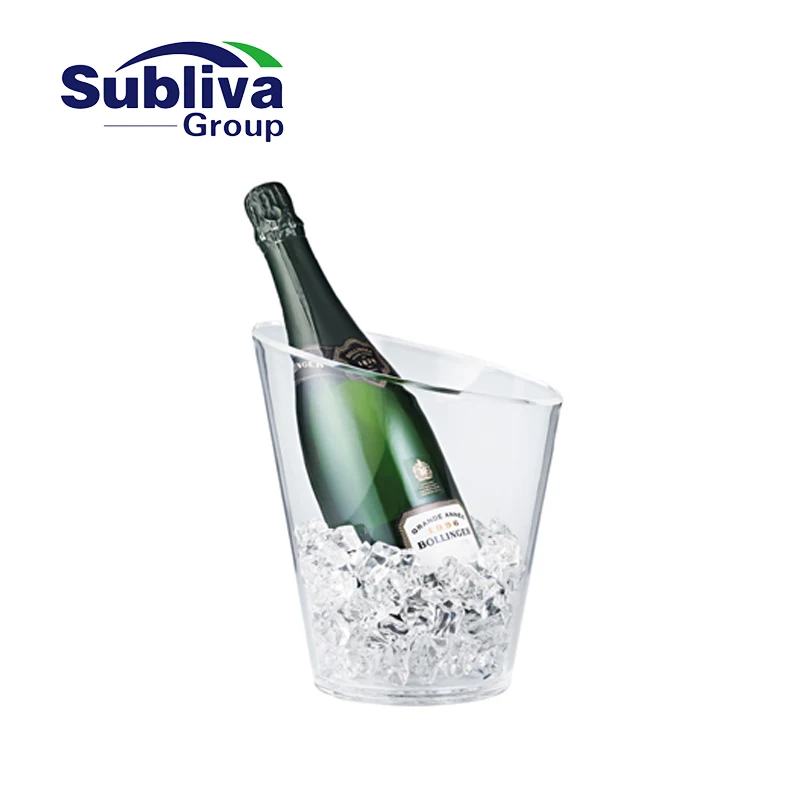 Slanted Mouth Plastic Ice Bucket 3.0l - Buy Pineapple Ice Bucket ...