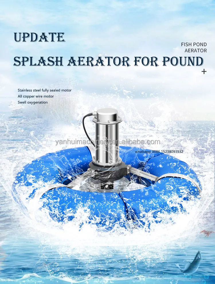 Wave Aerator 2hp Big Wave Aerator Surge Wave For Aquaculture Fish Pond ...