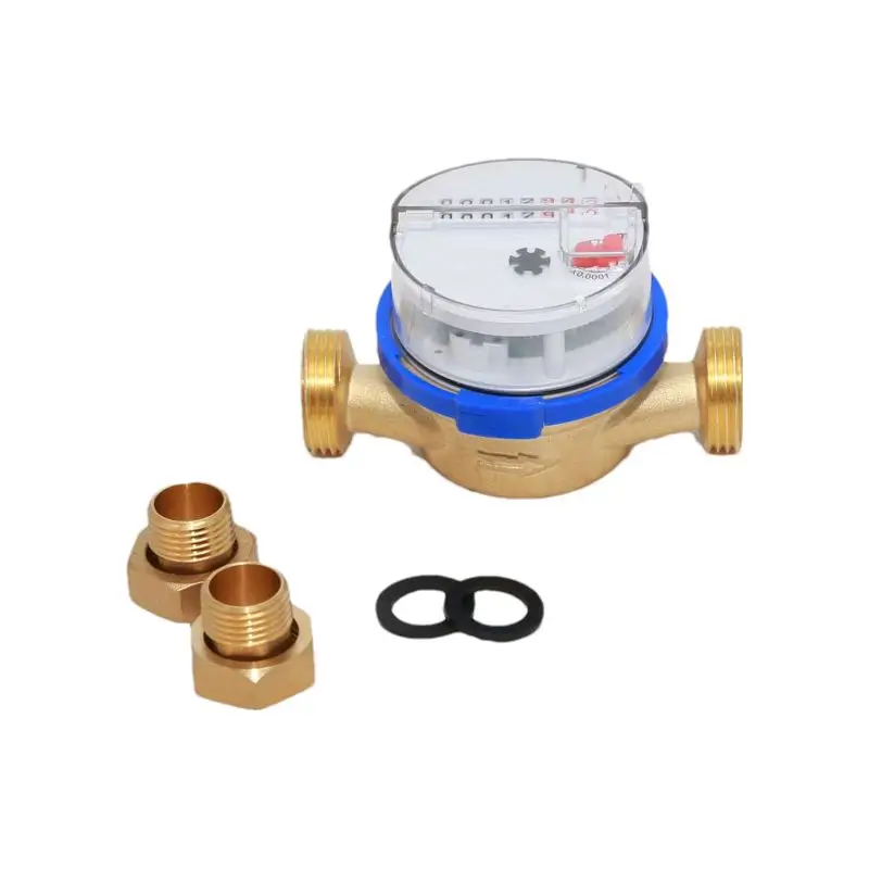 Rs 485/mbus Dn15 Single Flow Pulse Water Meter Accurate Household Use ...