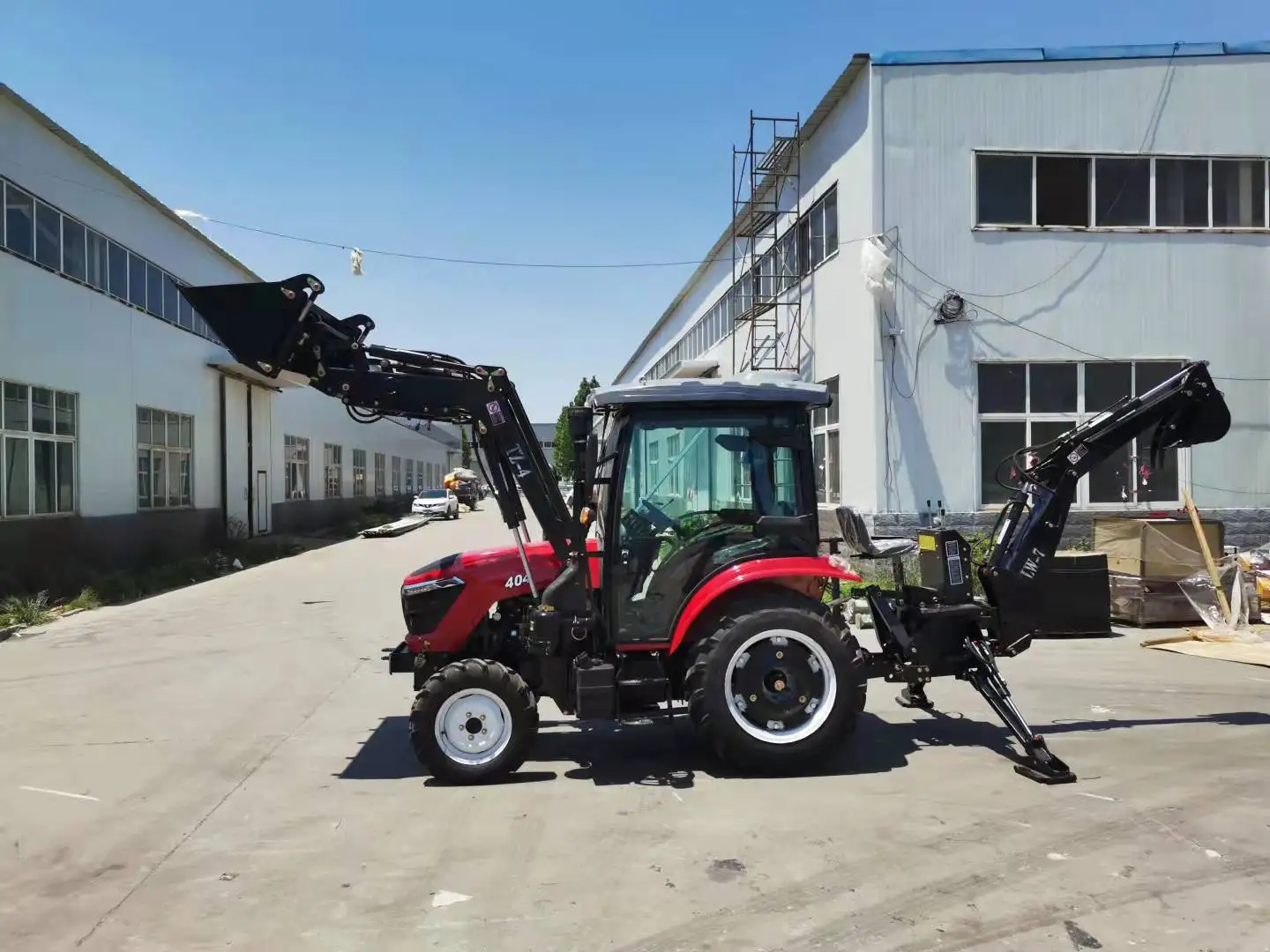 CE Mini Tractor Backhoe - Efficient Digging Solutions