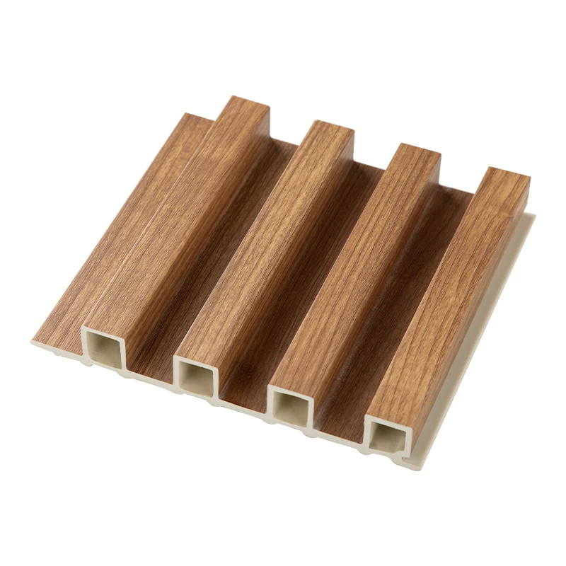 New Design 170*24mm Indoor Fluted Wood Grain Wpc Wall Panel Sample ...