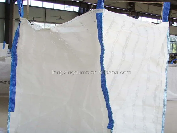 Ton Fibc Jumbo/bulk Bag Open/funnel/skirt/duffle Top Flat/funnel Bottom ...