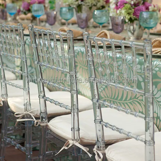 Transparent Chiavari Chair Clear Resin Chiavari Chairs For Wedding ...