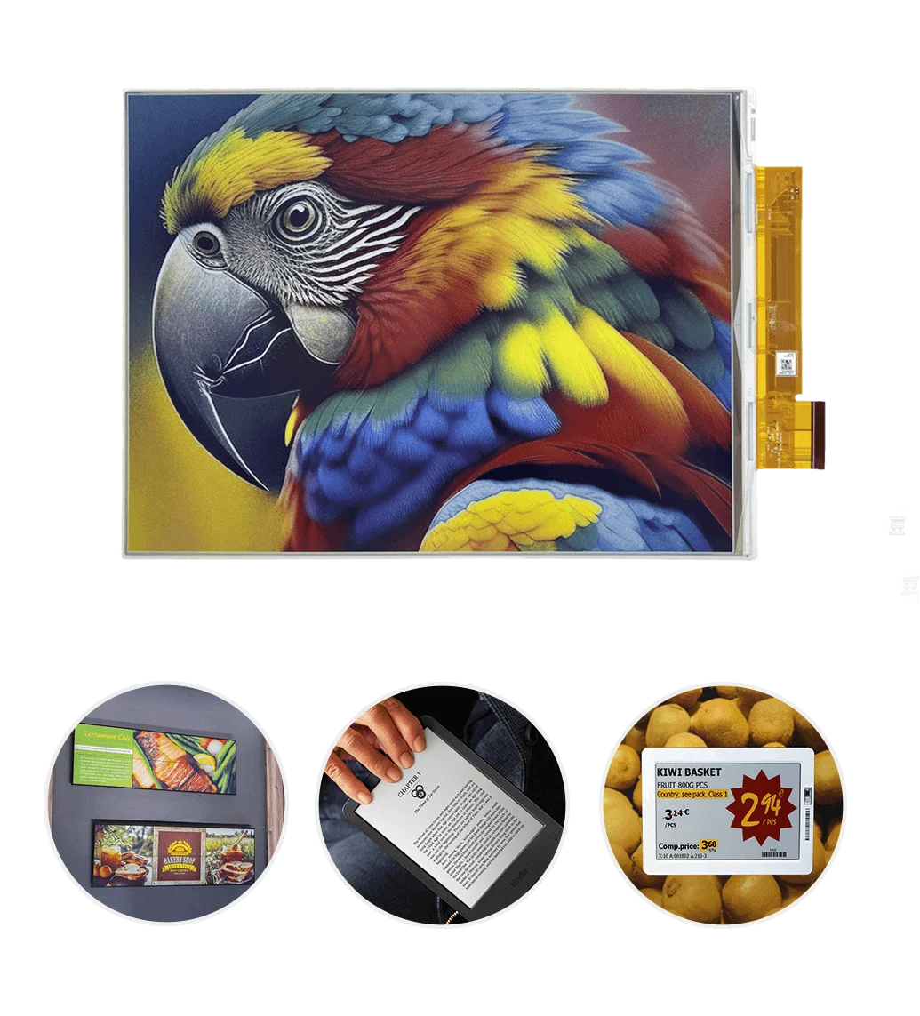 13.3 Inch Full Color E Ink Display - Perfect for Outdoor Retail