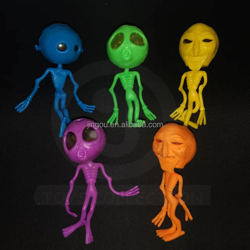 En71 2024 New Design Tiktok Hot Funny Tpr Stretchy Squeeze Alien ...