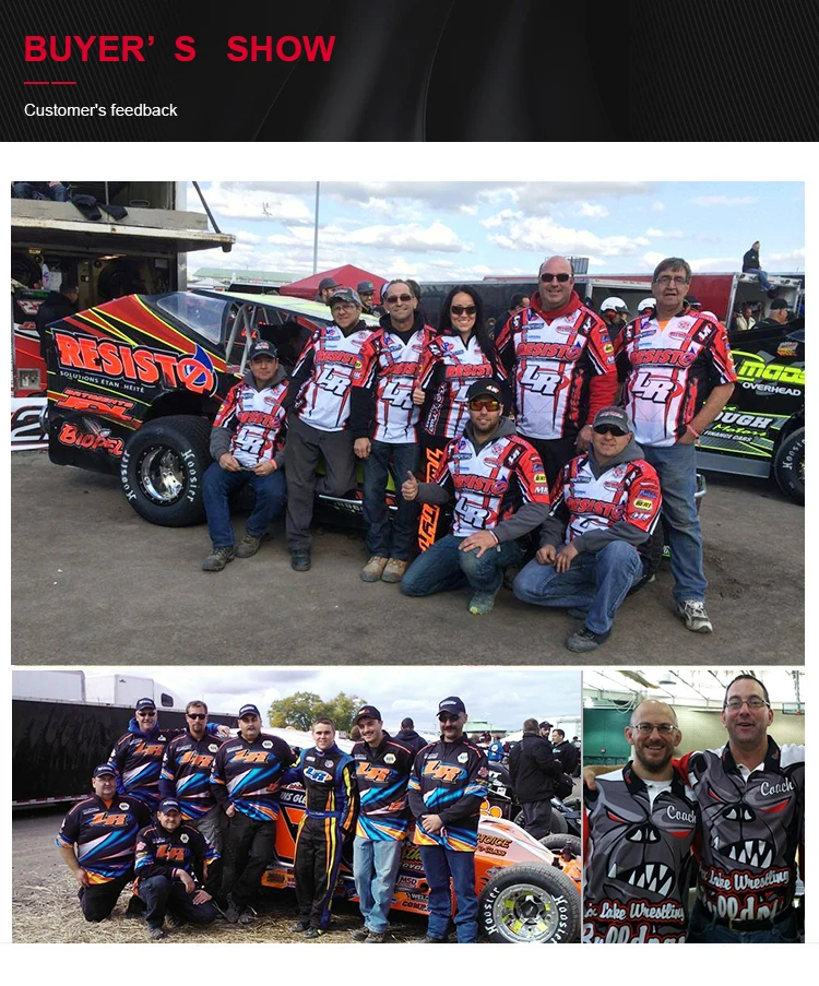 Shop Custom Sublimation Pit Crew Apparel - Wholesale Available