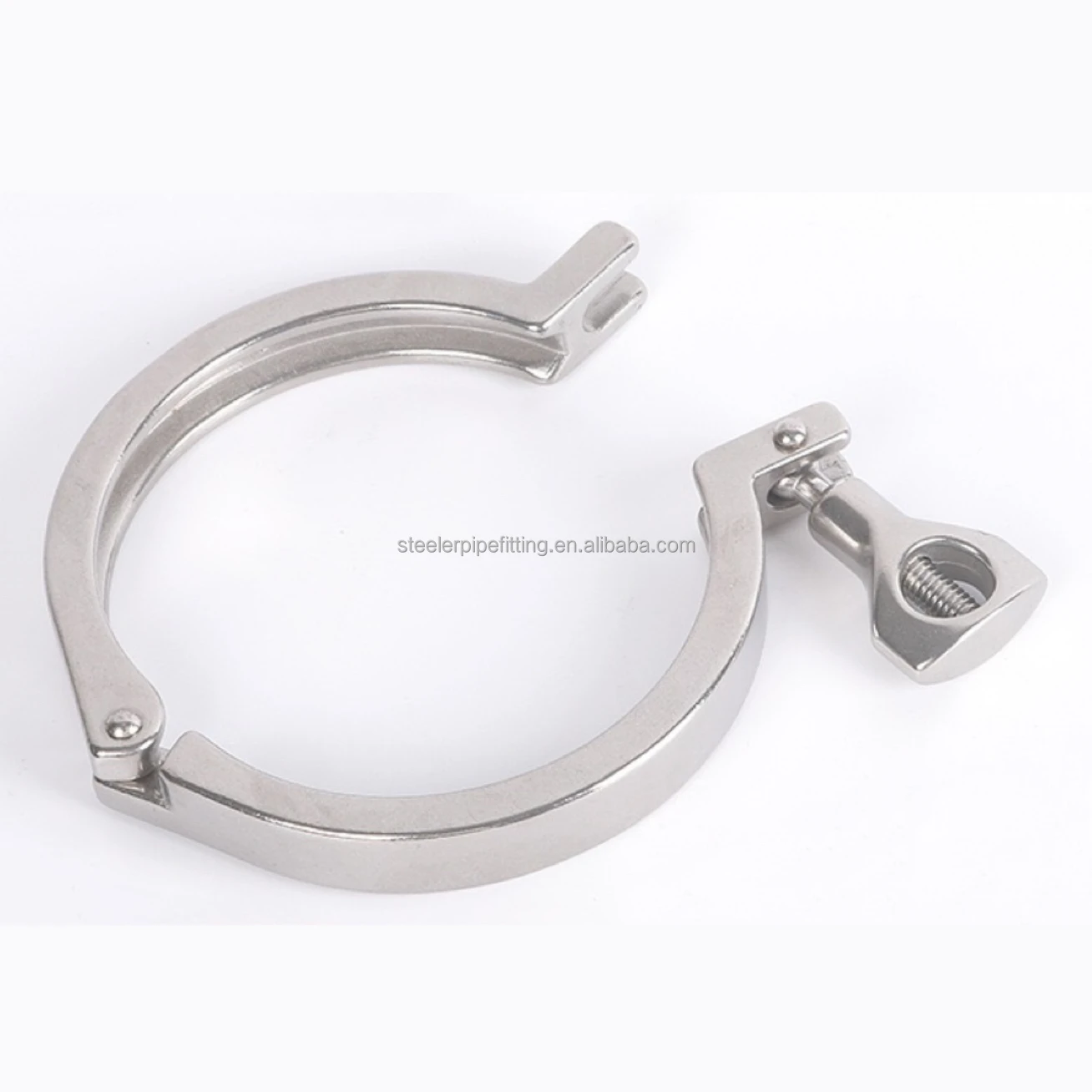 Stainless Steel 304 316 Sanitary Vacuum Clamp Single Pin Clamp - Buy ...