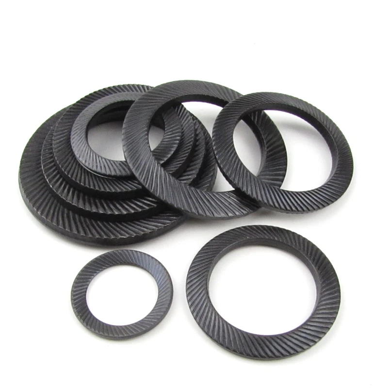 Din 25201 M3 M6 M8 M10 Stainless Steel Dual Stacked Fold Self Wedge Lock Washer - Buy Self ...