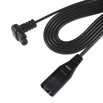 Iec Figure 8 Socket Iec-c7 2 Pin 90 Degree Angle Plug Cable Extension ...