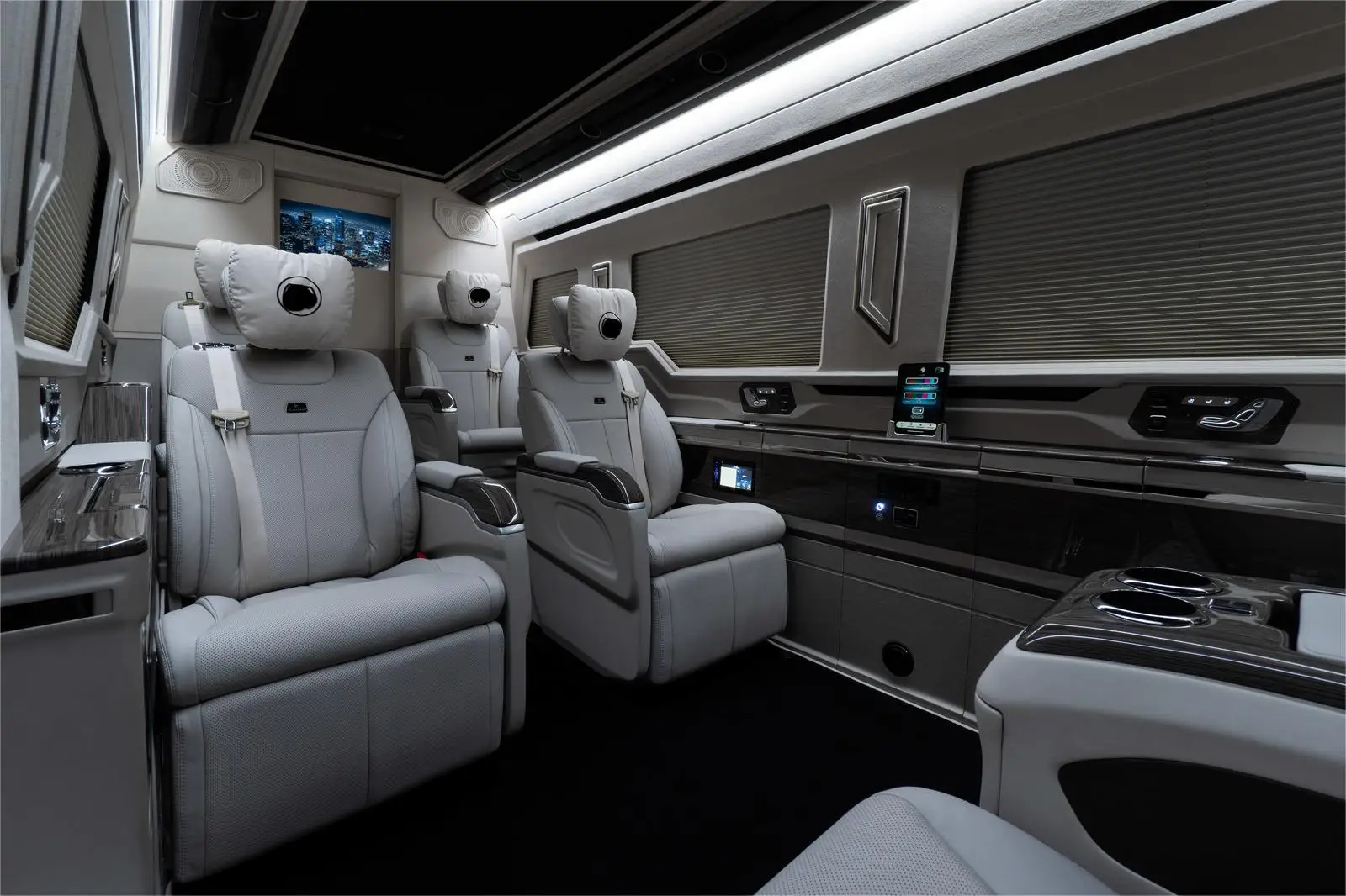 2024 Mercedes Sprinter Van Full Interior Walls Upgrade VIP
