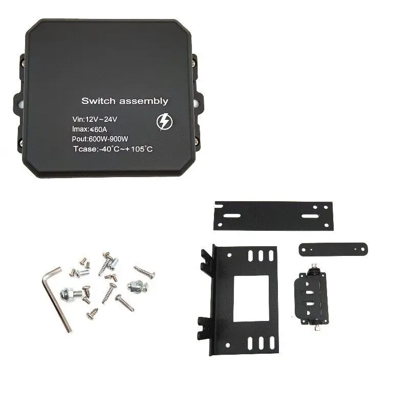 New 4 Gang Switch Control Box for 12V Cars - Dimmable LED Panel Mount ...