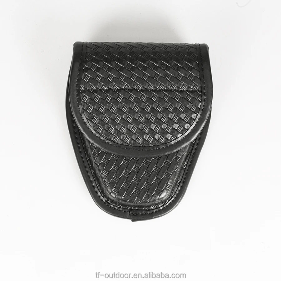 Security Tactical Cuff Holder Handcuff Pouch Basketweave Single ...