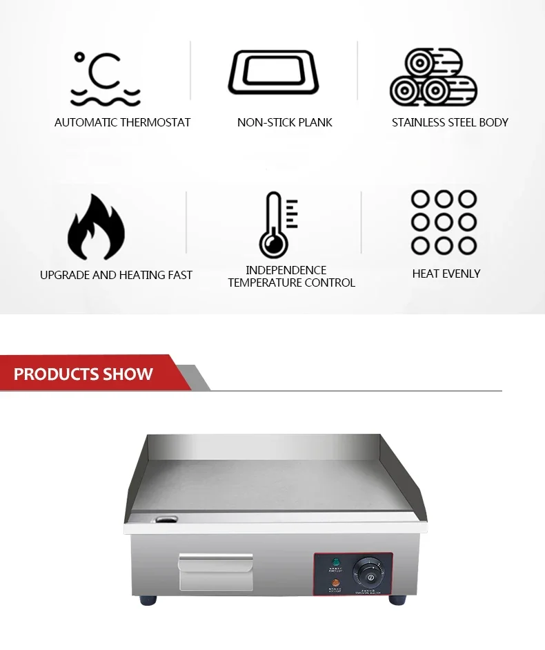Electric Oven Commercial Teppanyaki - High Efficiency