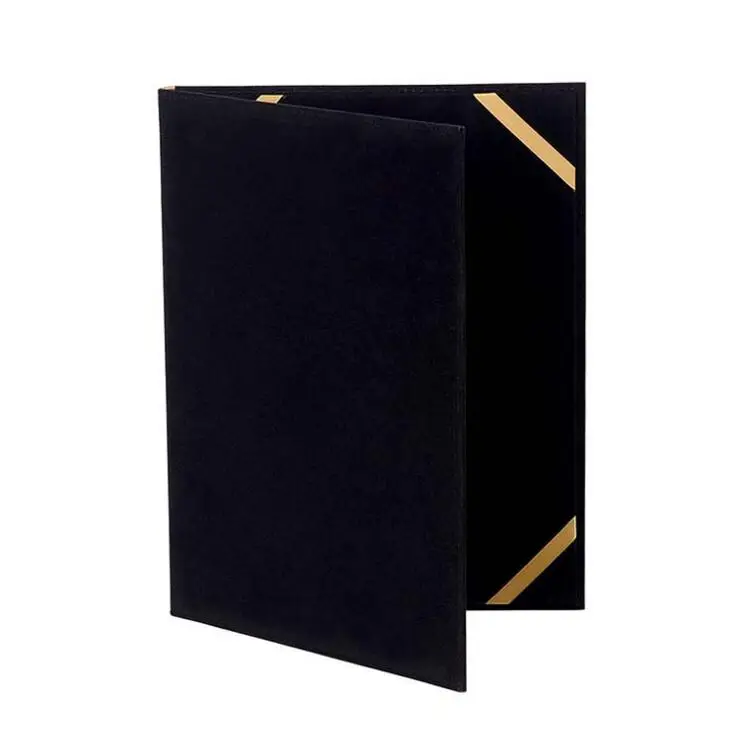 Custom Made Leather Velvet Certificate Folder - Buy Velvet Certificate ...