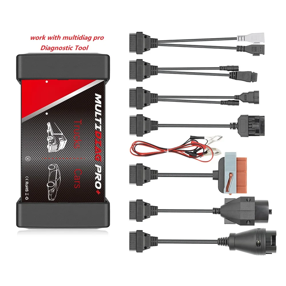 Promotional Full Set OBD1 to OBD2 Adapter OBD Cable Set 8in1