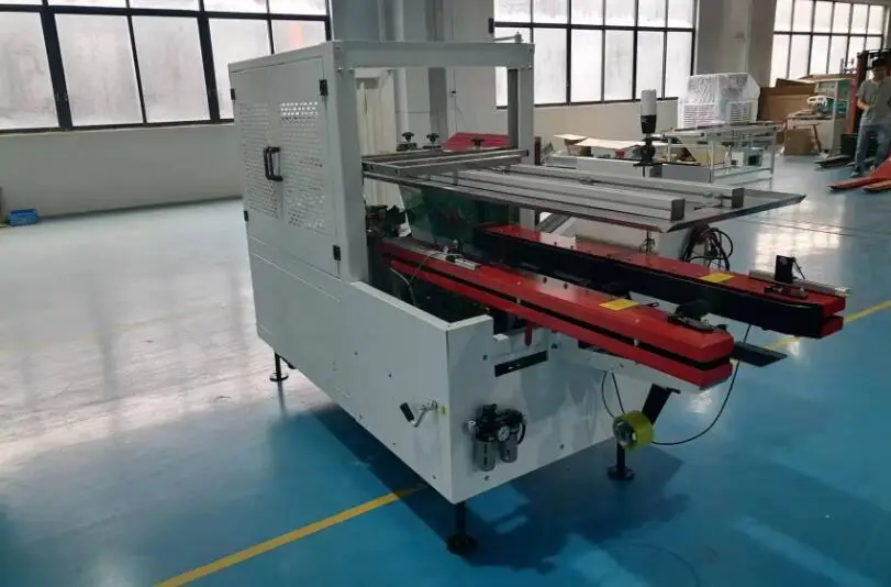 Dual Servo Motor Control High Speed Automatic Case Carton Box Erector ...