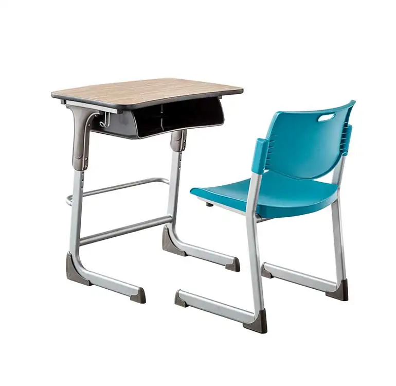 Modern School Furniture class chair Single 2-Leg Desks Chairs Set ...