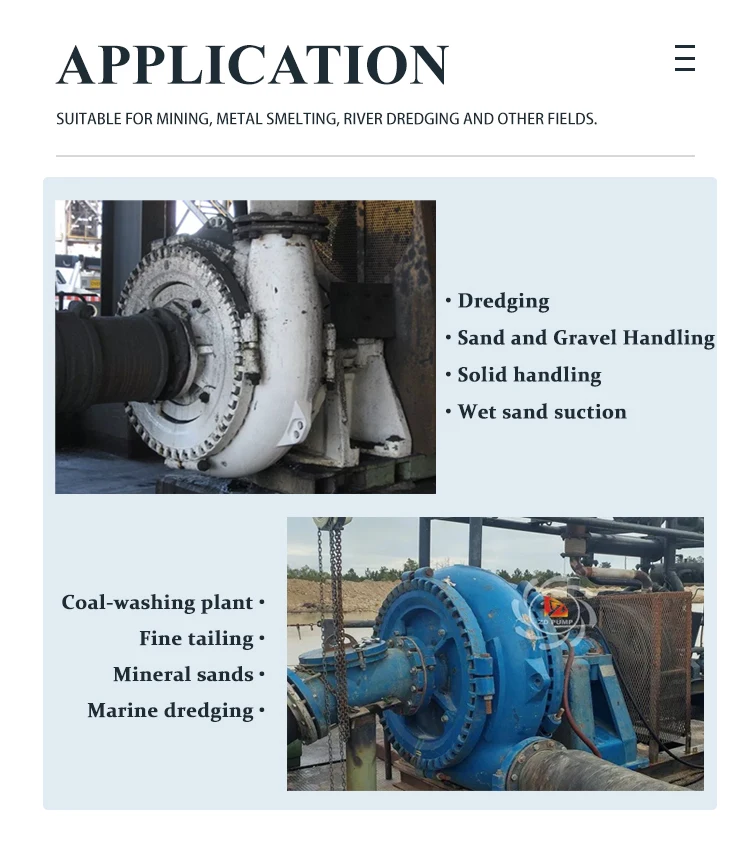 High Flow Efficiency Dredging Gravel Sand Pump - Buy Sand Pump sand ...