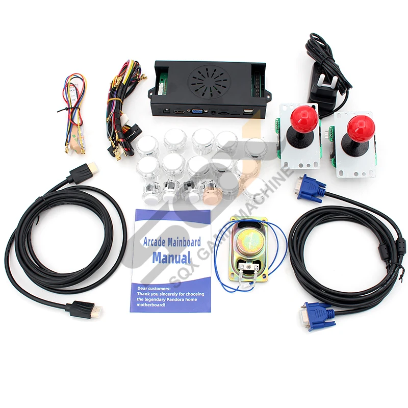 Pandora Game Box Diy Arcade Kit Accessory Arcade Parts Arcade Cabinet ...