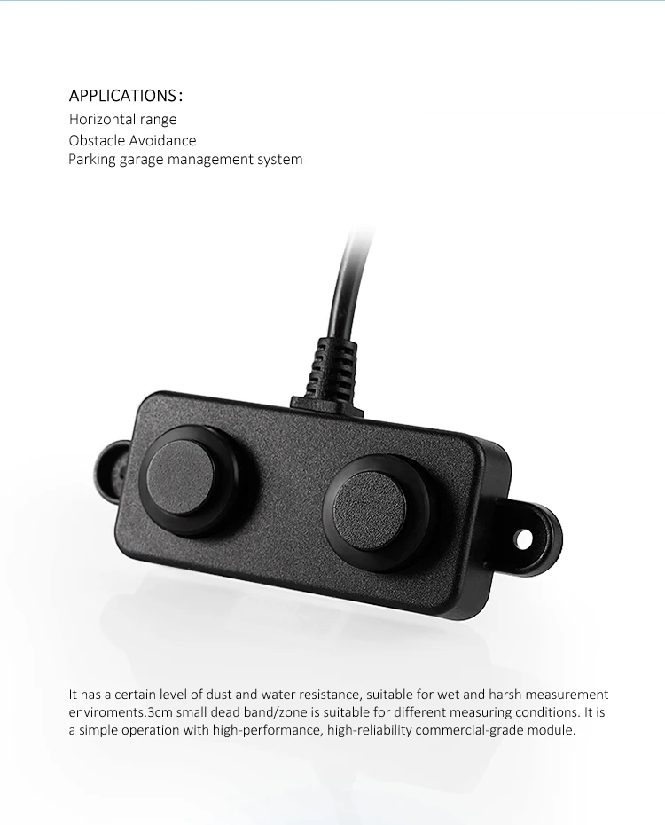 DYP A02 Ultrasonic Sensor - Precision for Obstacle Avoidance