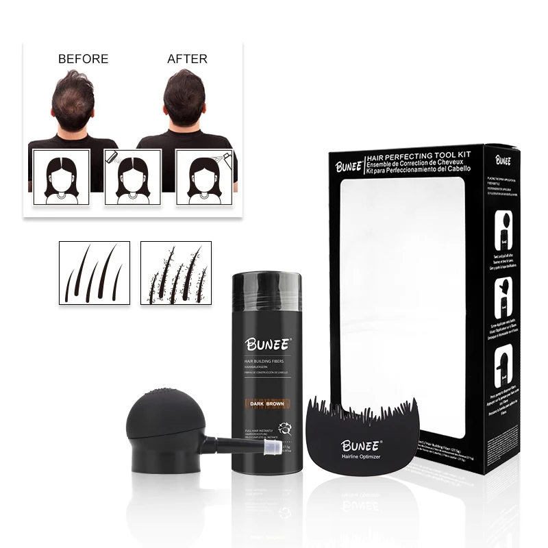 Bunee Hairline Comb - Optimizer for Hair Building Fiber
