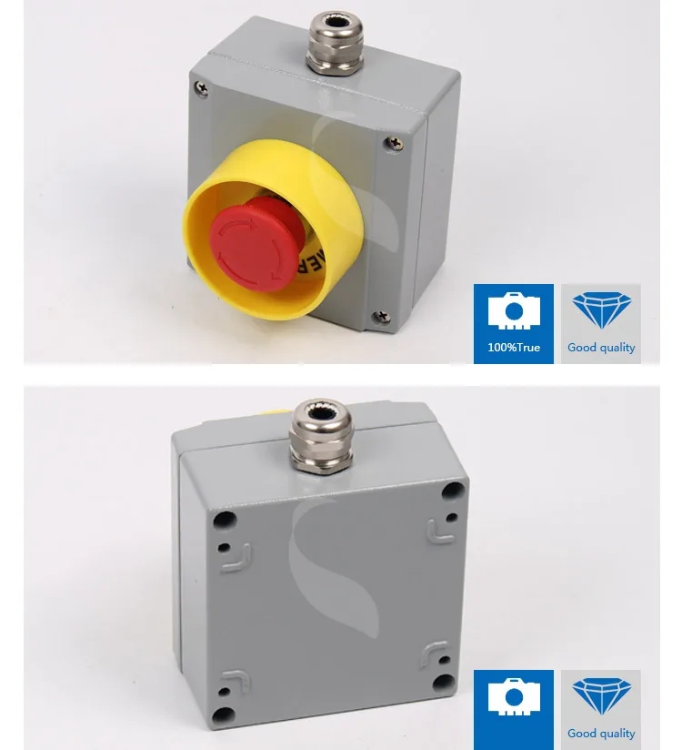 High Quality Certified Explosion-proof Plastic Emergency Switch Box ...