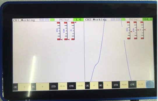 Crimping Force Monitor CFM Crimping Process Analyzer with Real-Time NG ...