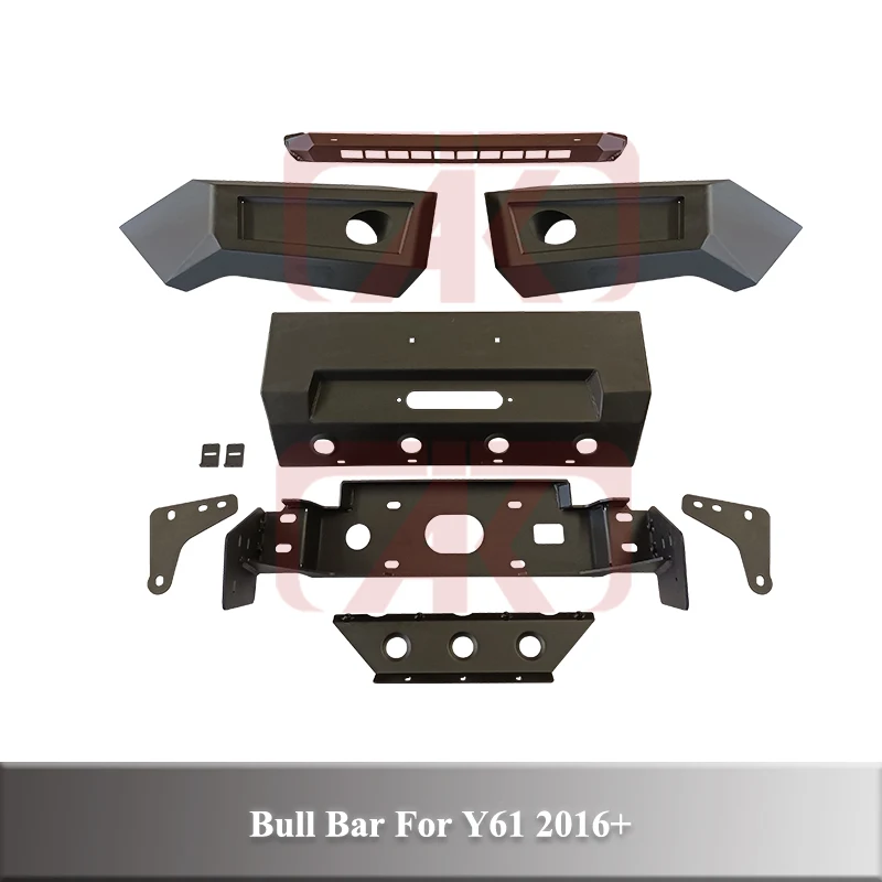 Promotion Nudge Bar Car Bumpers Winch Bull Bar for Nissan Patrol Y62 ...