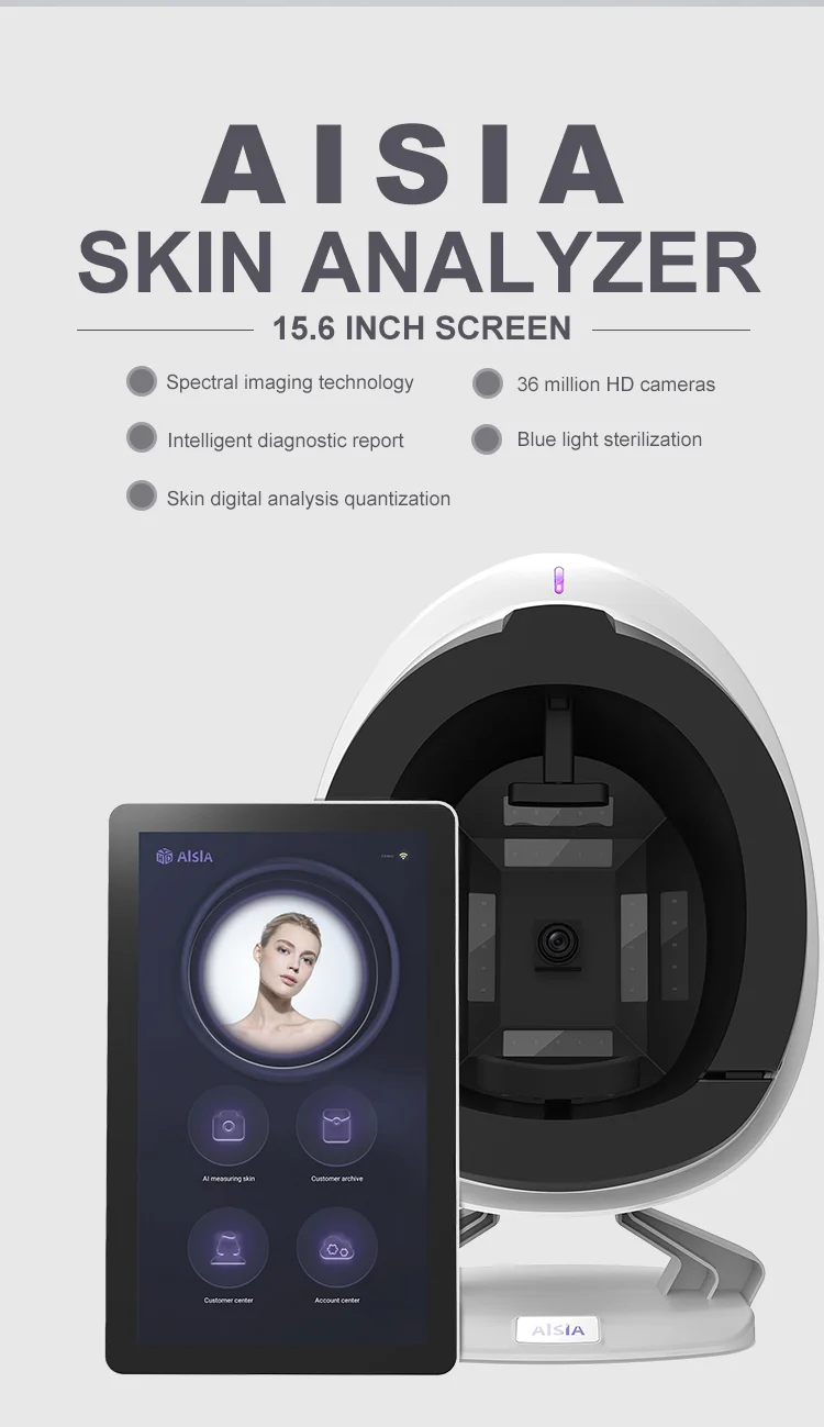 3D AI Face Skin Diagnostics Analyzer - Advanced Facial Tester