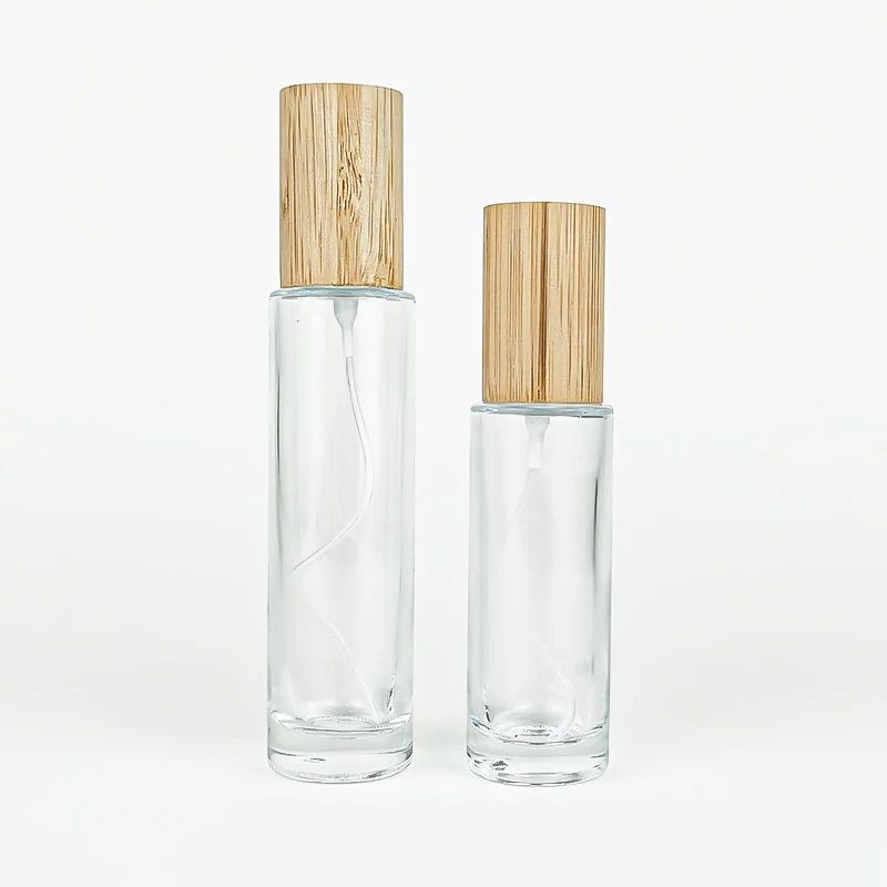 Transparent Tall And Slender Perfume Bottle Glass Mini Packaging Empty ...