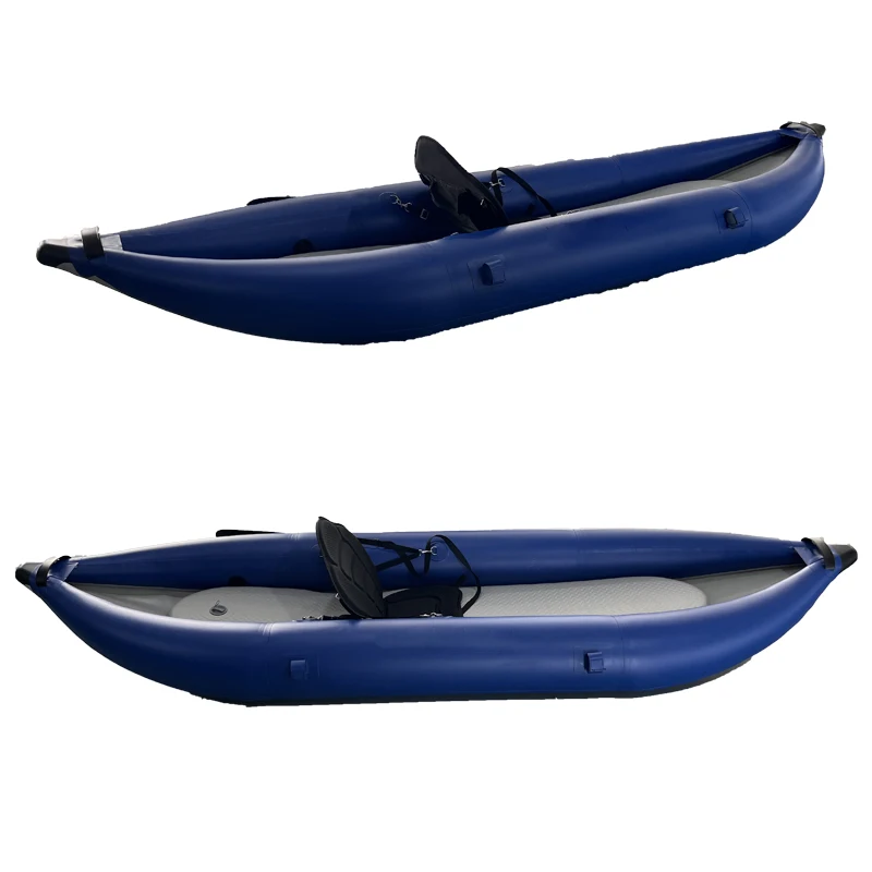 Customized Tandem Inflatable Fishing Kayak Angler Blow Up Kayak Family ...