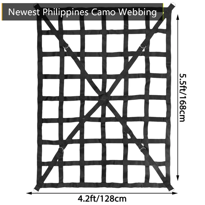 Heavy Duty Durable Polyester Webbing Cross Straps Double Sewn 5.5 X 4.2 ...