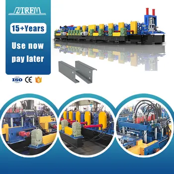 4 Inch Zee And 6 Inch Cee 14 Gauge Steel Frame Roll Forming Machine Usa ...