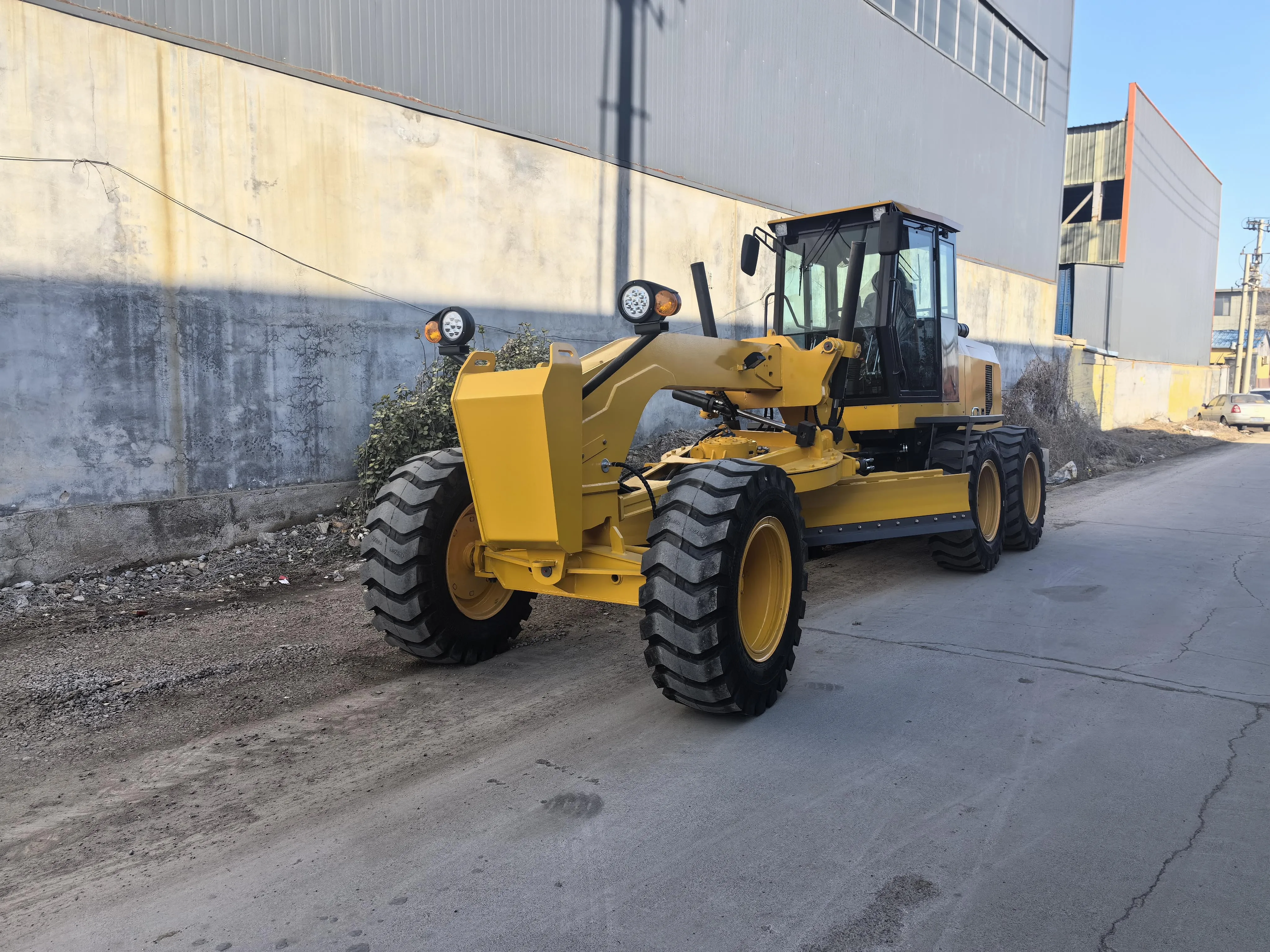 Road Compactor Motor Grader With Ripper In Stock - Buy 16.5ton Motor ...