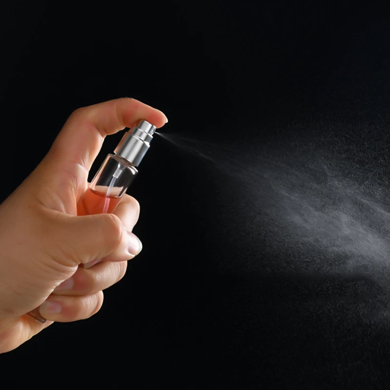 Portable Small 10ml 15ml Travel Refillable Mini Empty Perfume Glass ...