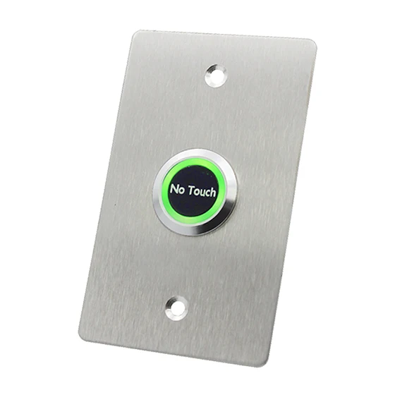 Stainless Steel 3x3 No Touch Exit Button - Smart & Secure