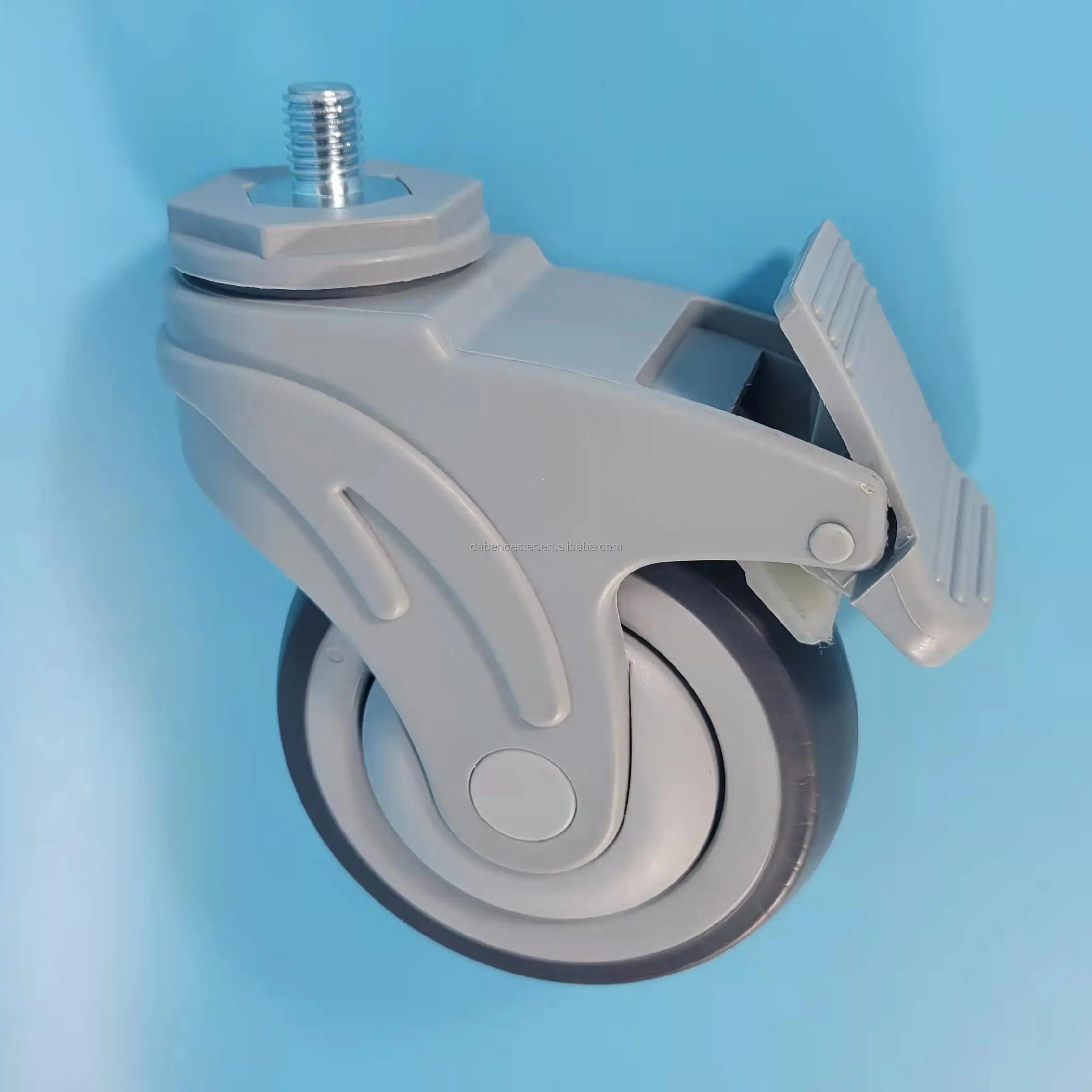 4 Inch Wheel Medical Caster Hospital 100mm TPR Wheels for Hospital ...