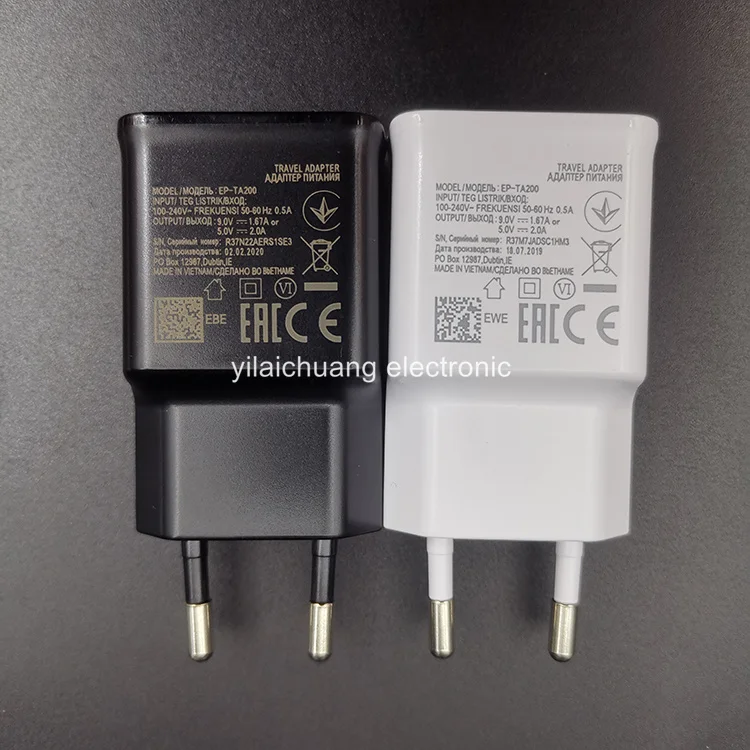 EP TA200 15W Fast Adaptive Chargers for Samsung S10 EU