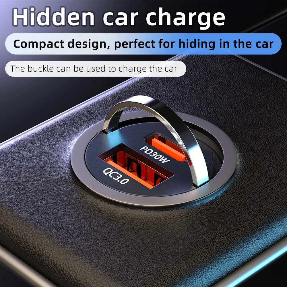 Newest Pull Tab Metal Holder High Speed Output Pd30w And Qc3.0 ...