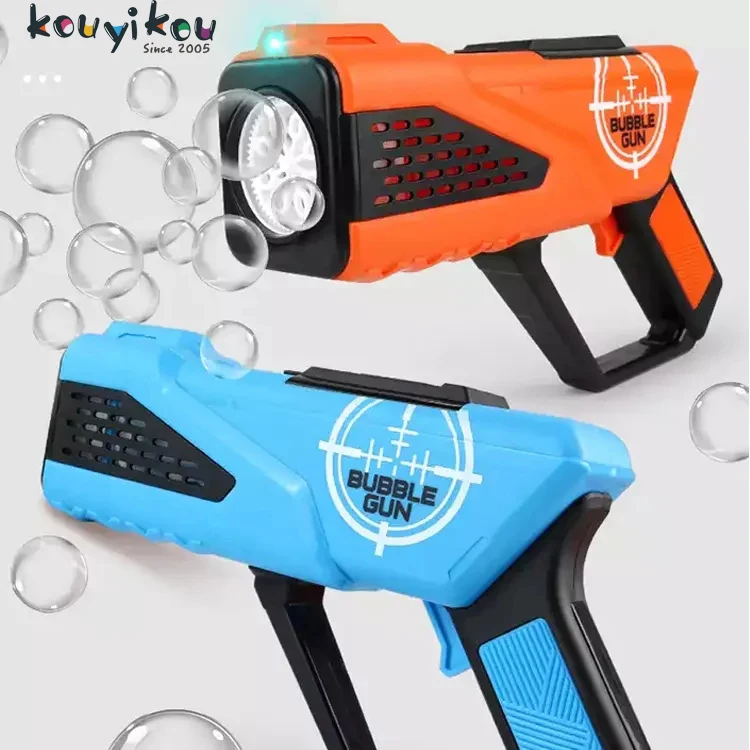 Summer Toys 8 Hold Bubble Gun Toy Electric Bubble With Light Machine ...