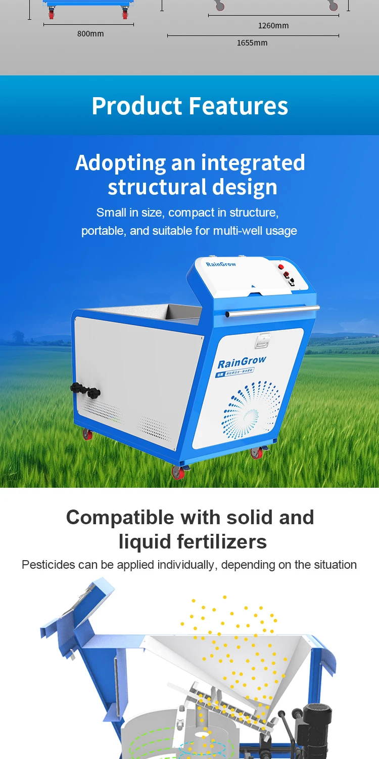 Fertilizer Applicator For Farm Granular Injection Type Large Capacity ...