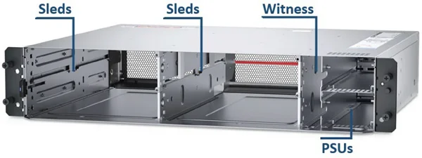 DELLS EMC Poweredge Xr4000r Chassis - High Memory Capacity