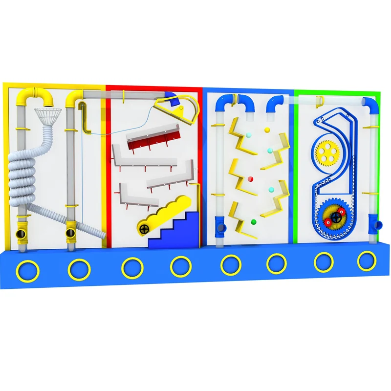 Indoor Playground Vacuum Tube Ball Wall Games for Kids